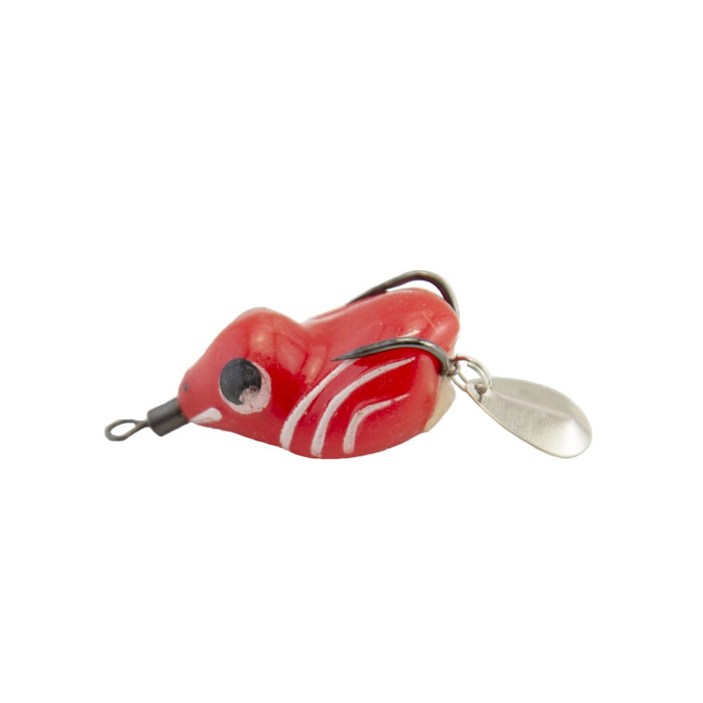 Mini soft frog fishing lure with weedless hooks - fishkoolsports.com