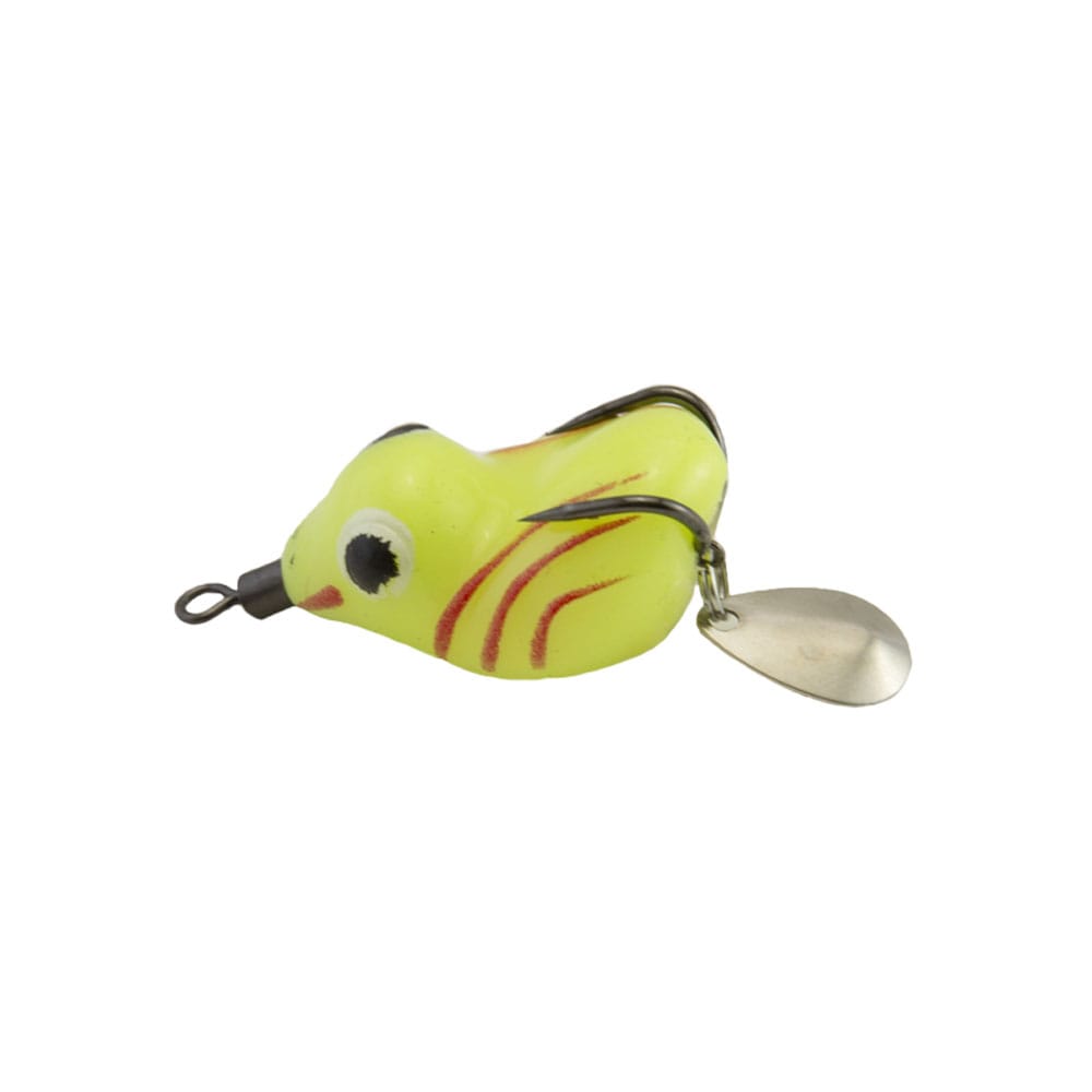 Mini soft frog fishing lure with weedless hooks - fishkoolsports.com